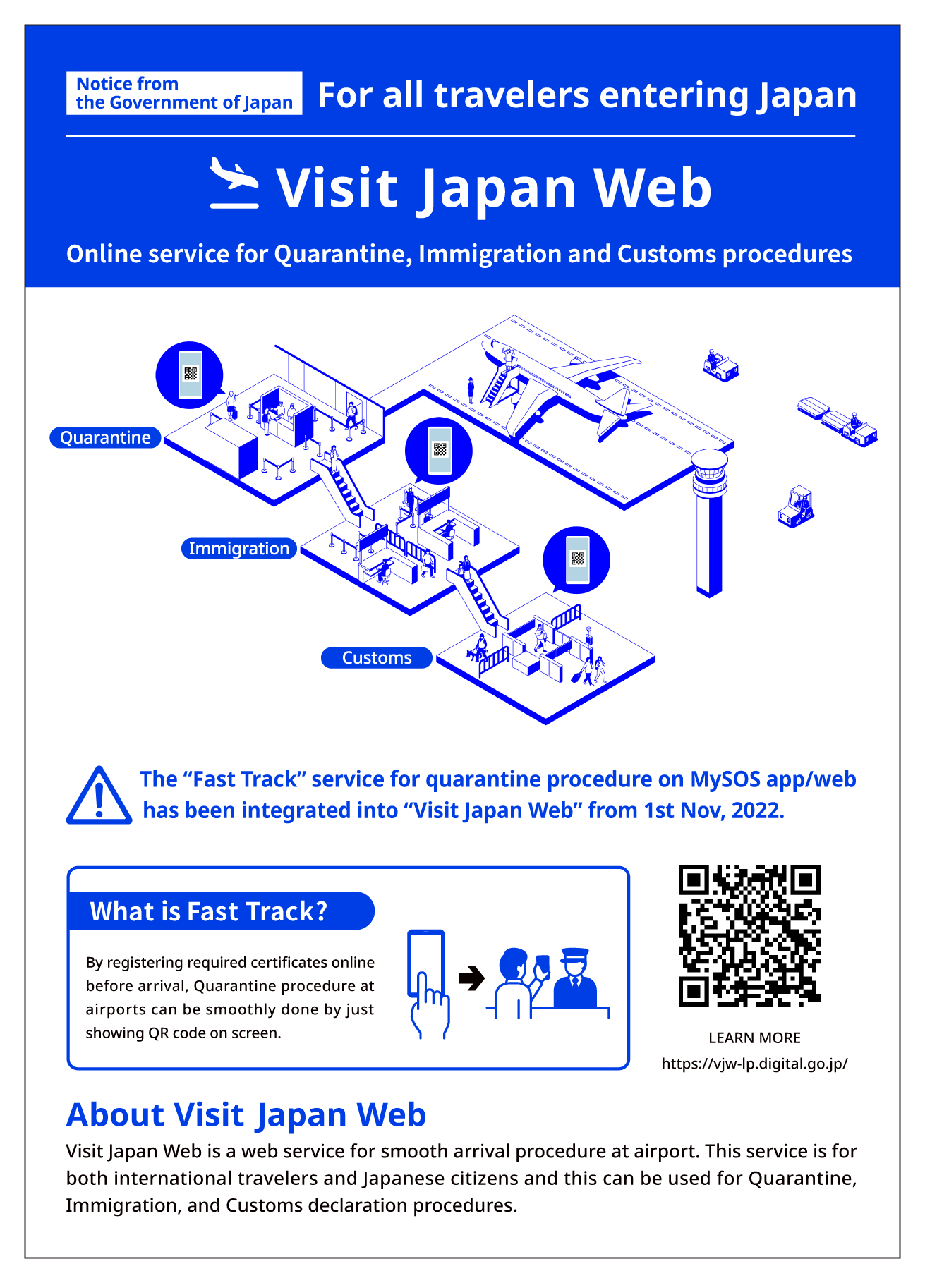 For all travelers entering Japan(Visit Japan Web) | Consulate-General ...